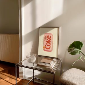Diet Coke Poster, Dopamine Decor - Etsy