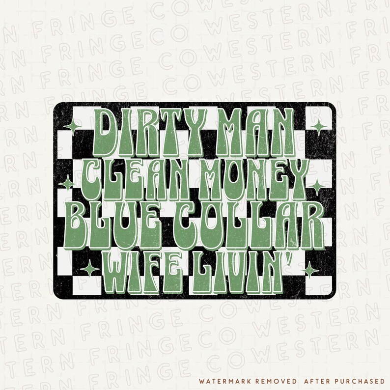 Blue Collar Design Png, Western Design Png, Retro Blue Collar Png ...