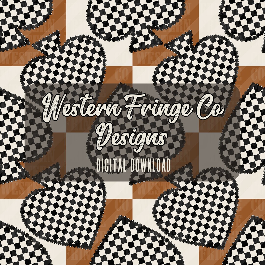 Western Spade Pattern, Checkered Pattern, Trendy Patterns Western Png ...