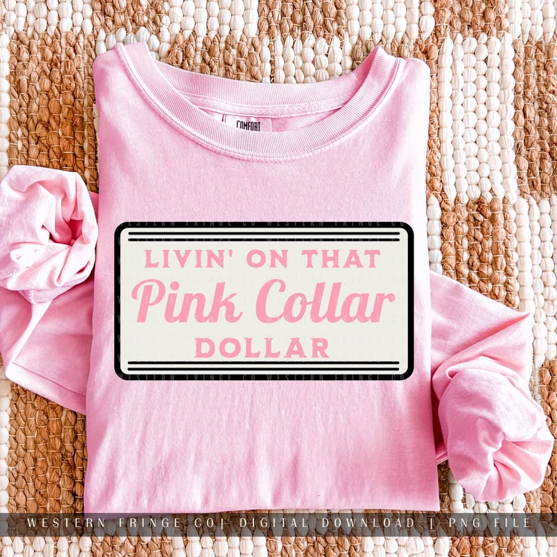 Pink Collar Western - Etsy