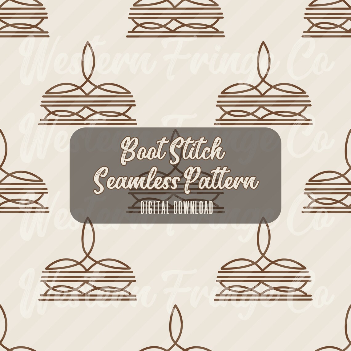 Boot Stitch, Western Style Patterns, Boot Stitch Png, Trendy Seamless ...