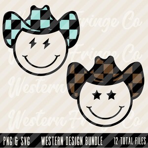 Western Retro Png, Happy Face Png, Western Clip Art, Western ...
