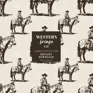 Western Design Bundle, Western Pattern Bundle, Seamless Pattern Bundle ...