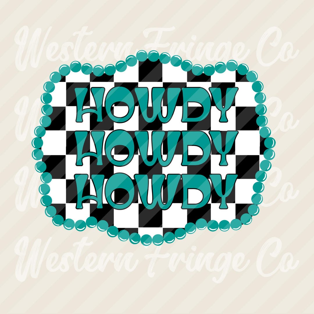 Western Turquoise Png, Howdy Png, Trendy Western Designs, Howdy Designs ...