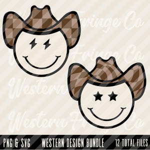 Western Retro Png, Happy Face Png, Western Clip Art, Western ...