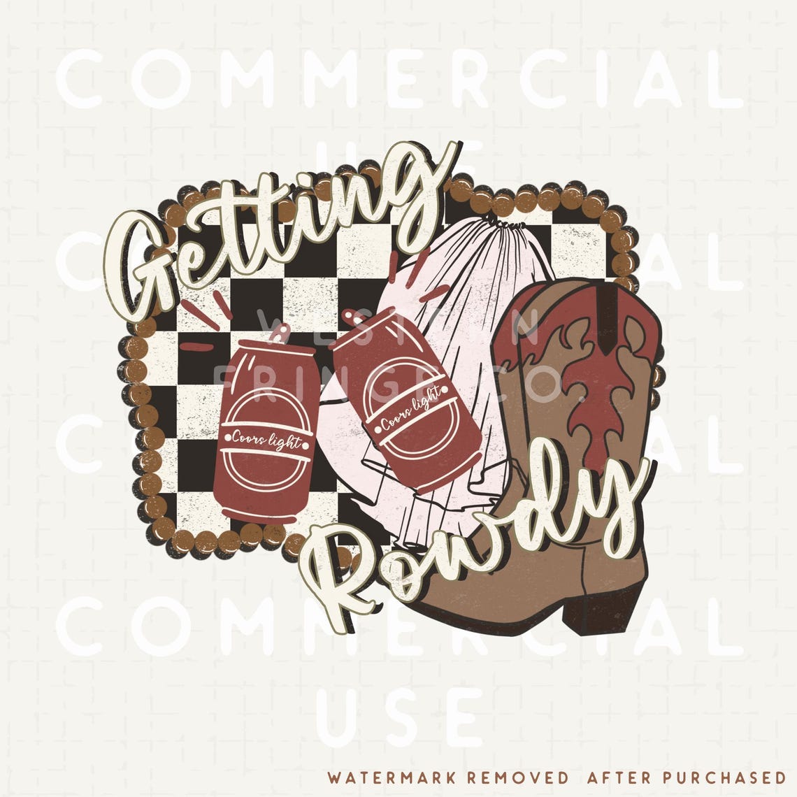 Getting Hitched Png, Getting Rowdy Png, Western Bachelorette Designs ...