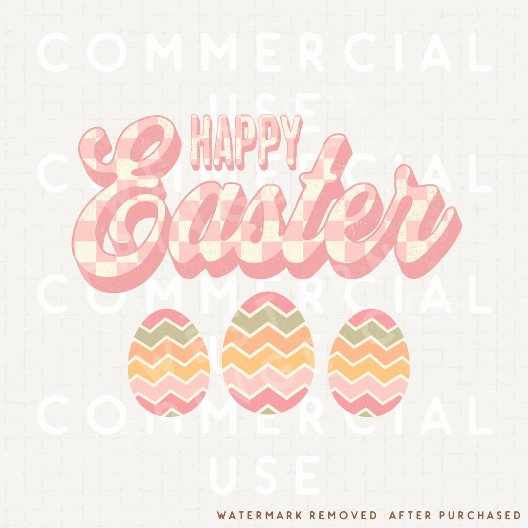 Happy Easter Png Designs, Happy Easter Bunny Png Sublimation Designs ...