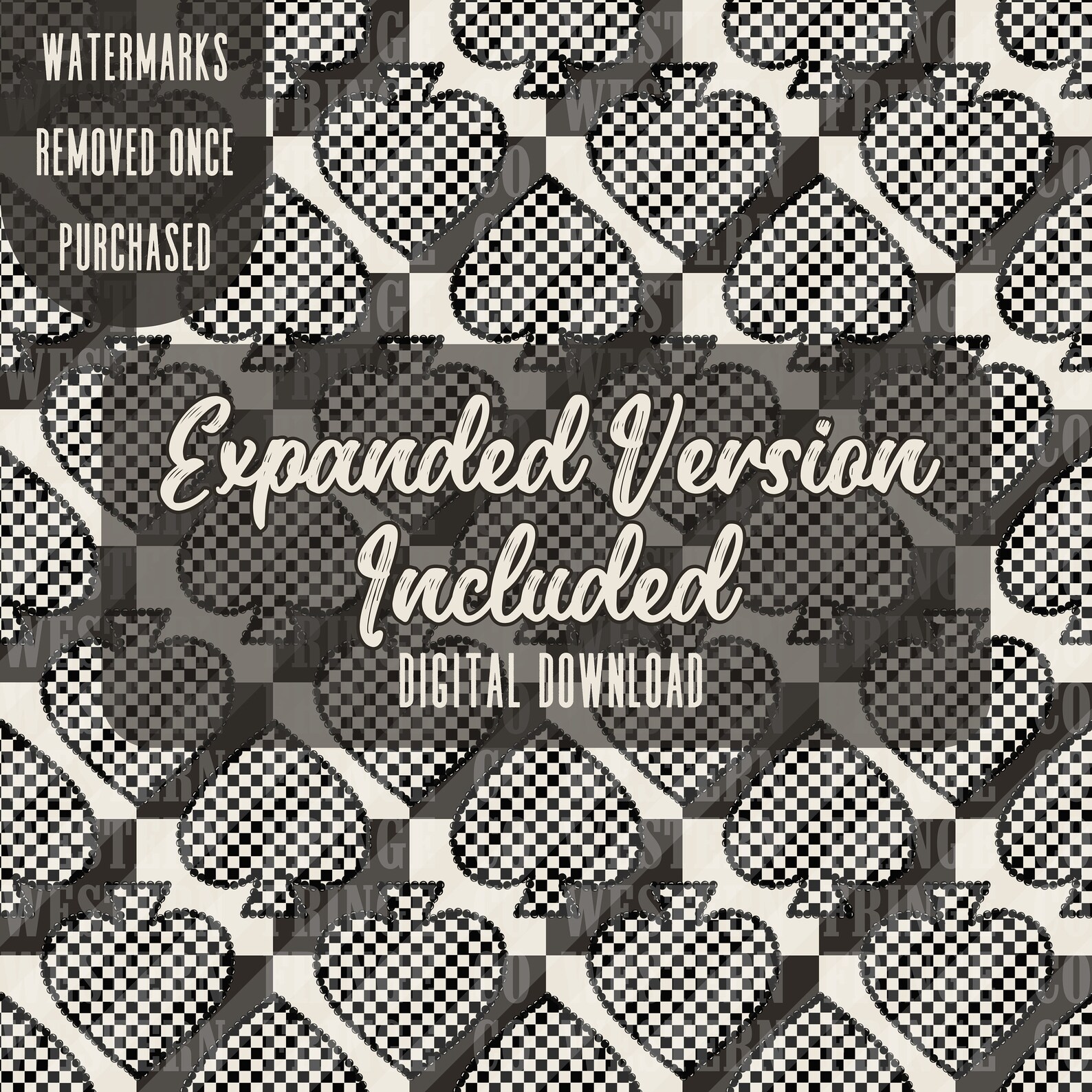 Western Patterns Png, Western Pattern Download, Western Spade Pattern ...