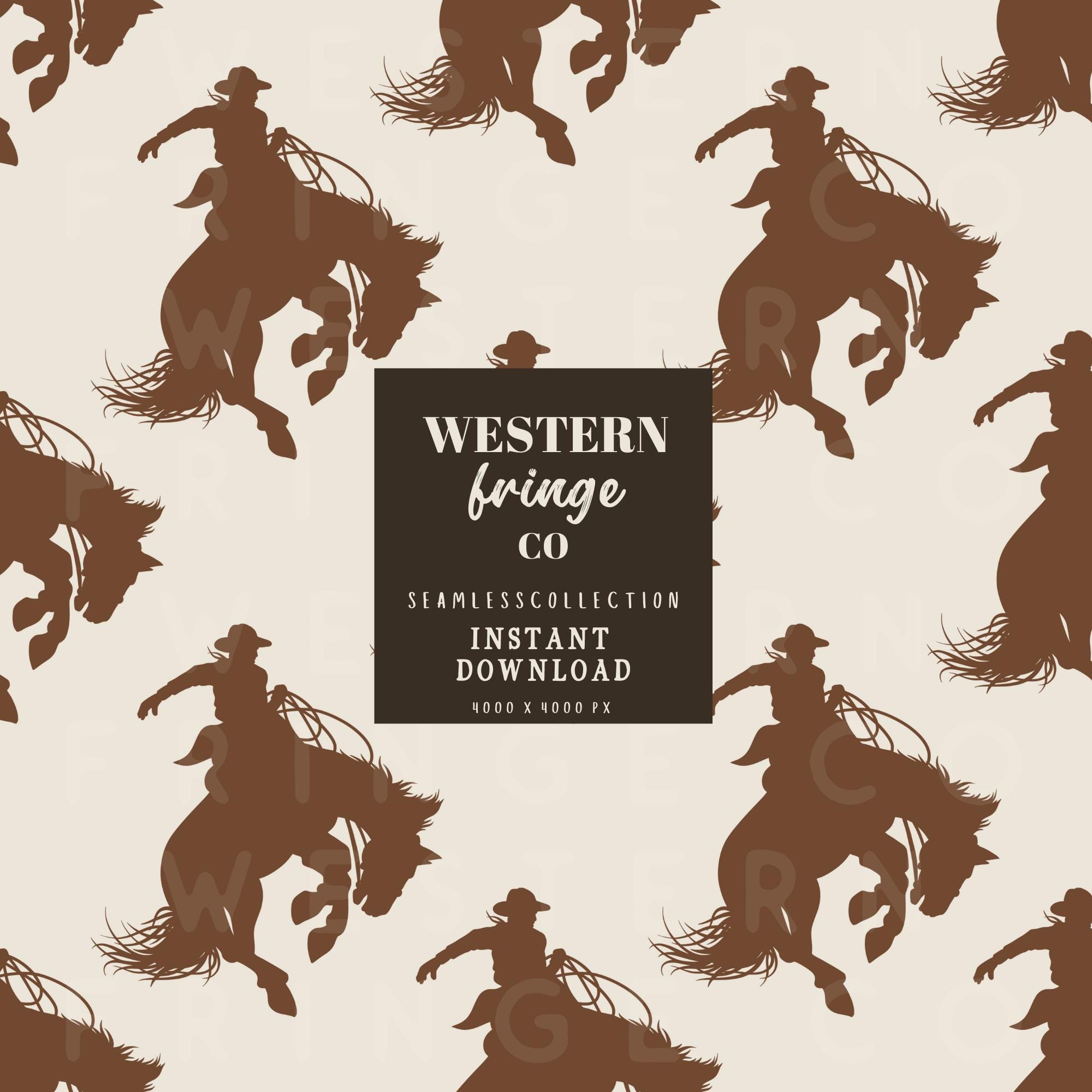 Western Design Bundle, Western Pattern Bundle, Seamless Pattern Bundle ...