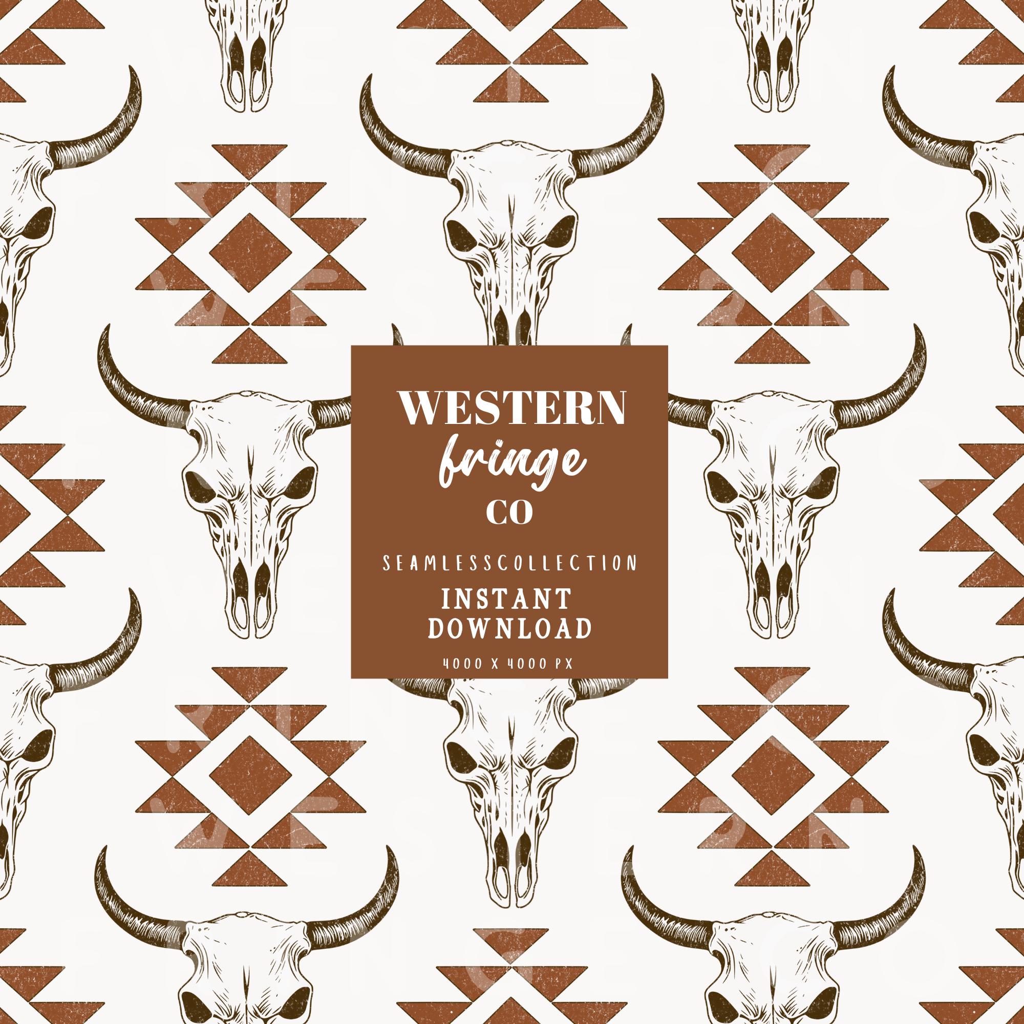 Western Design Bundle, Western Pattern Bundle, Seamless Pattern Bundle ...