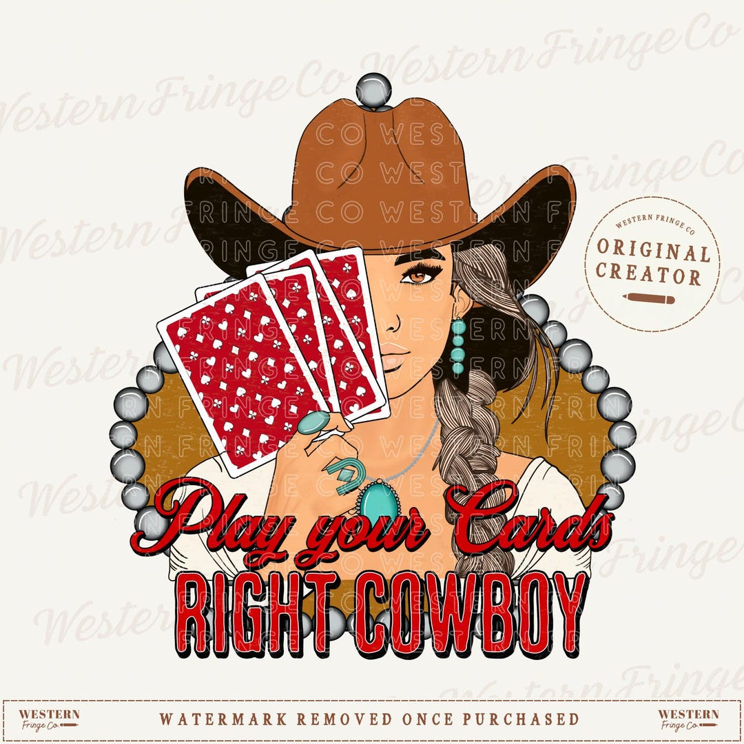 Turquoise Cowgirl Design, Western Cowboy Graphic Design, Trendy Western ...