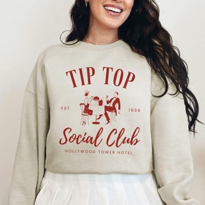 Theme Park Terror Hotel Sweatshirt, Niche Tower Ride Merch, Gildan ...