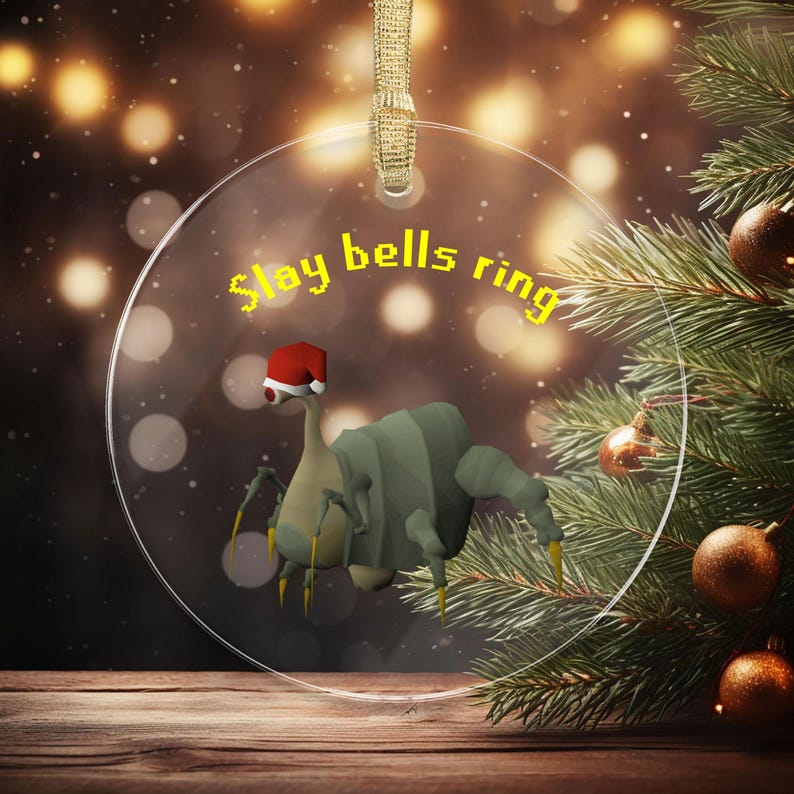 Penance Queen Christmas Ornament OSRS, Runescape Christmas Gift for ...