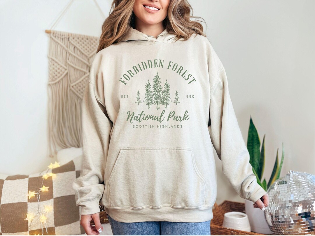 Forbidden Forest National Park Hoodie, Cute Minimalist Marauders Tee ...