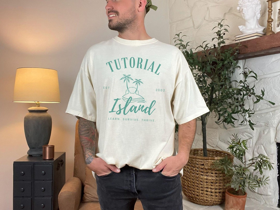 Tutorial Island OSRS Shirt, Minimalist Runescape T-shirt, Fantasy Video ...