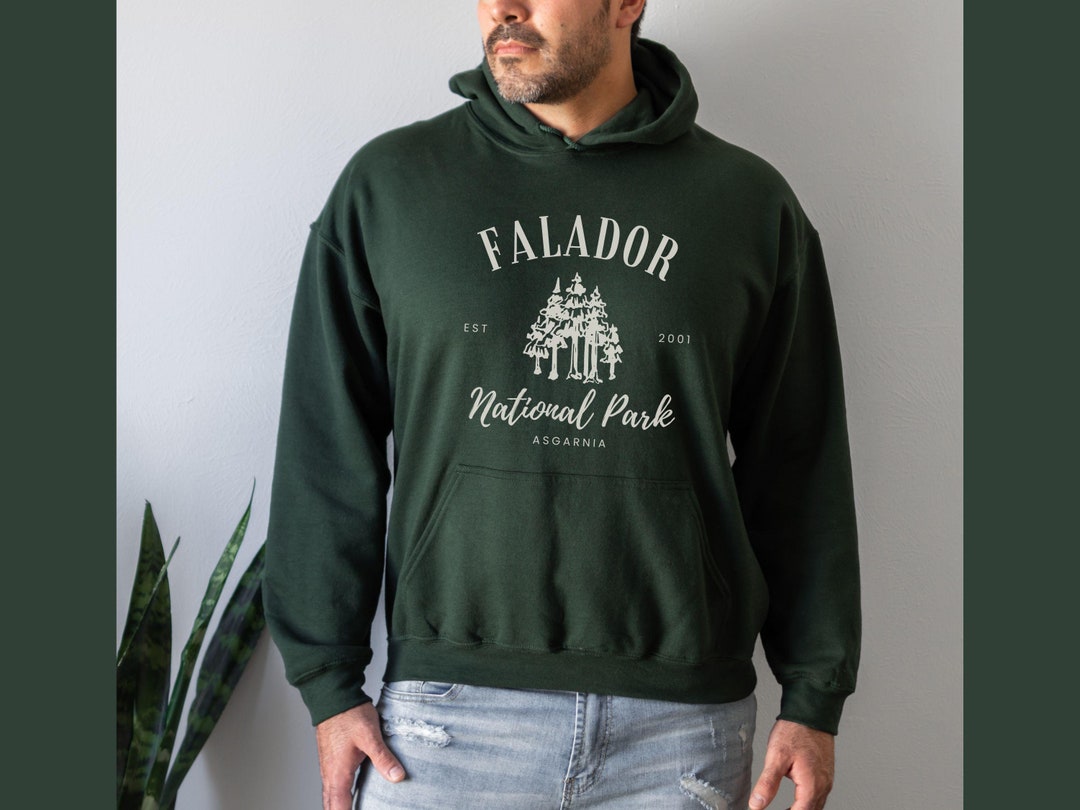 Falador National Park Hoodie OSRS, Minimalist Runescape Pullover Shirt ...