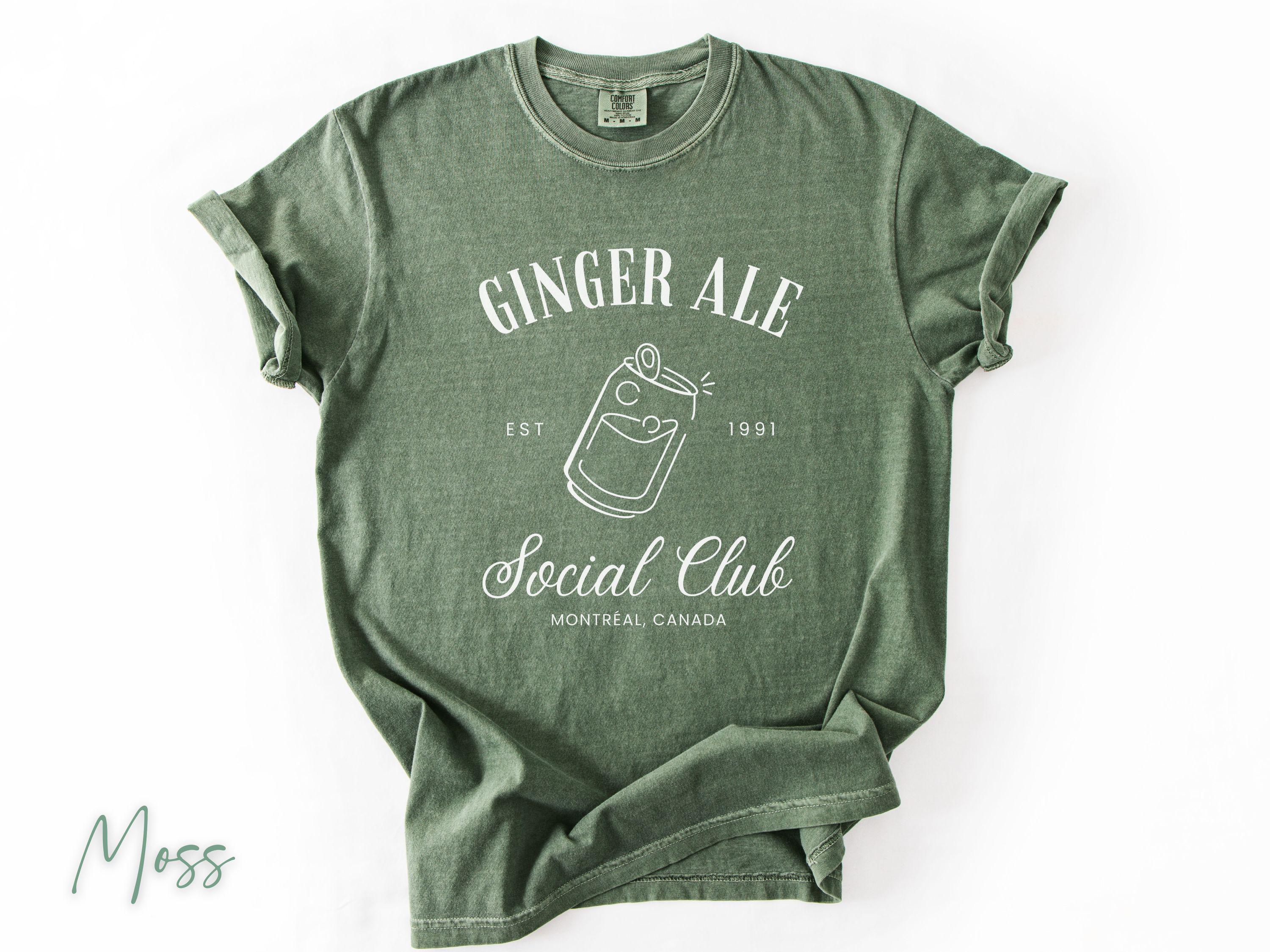 Shane Hollander Ginger Ale Social Club Shirt, Heated Rivalry Comfort ...
