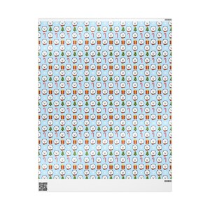 BTS Jin BT21 RJ Holiday Wrapping Paper for BTS Fans of Jin - Etsy