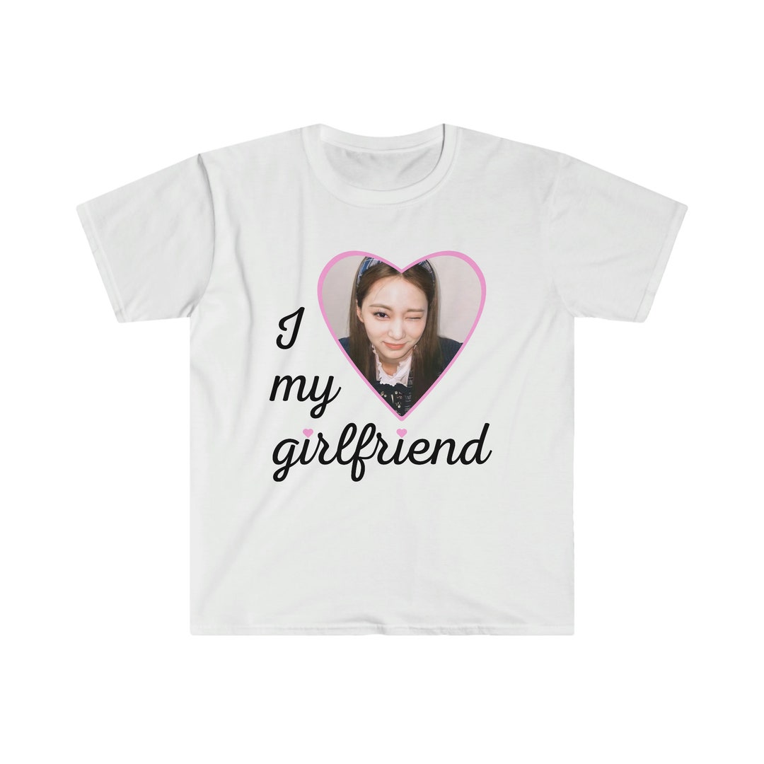 I Love My Girlfriend Tzuyu Kpop Merch Unisex Softstyle Tee Twice Tour ...