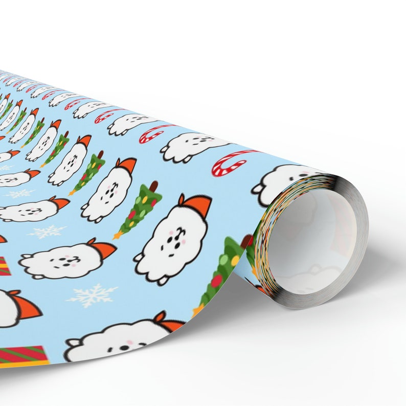 BTS Jin BT21 RJ Holiday Wrapping Paper for BTS Fans of Jin - Etsy