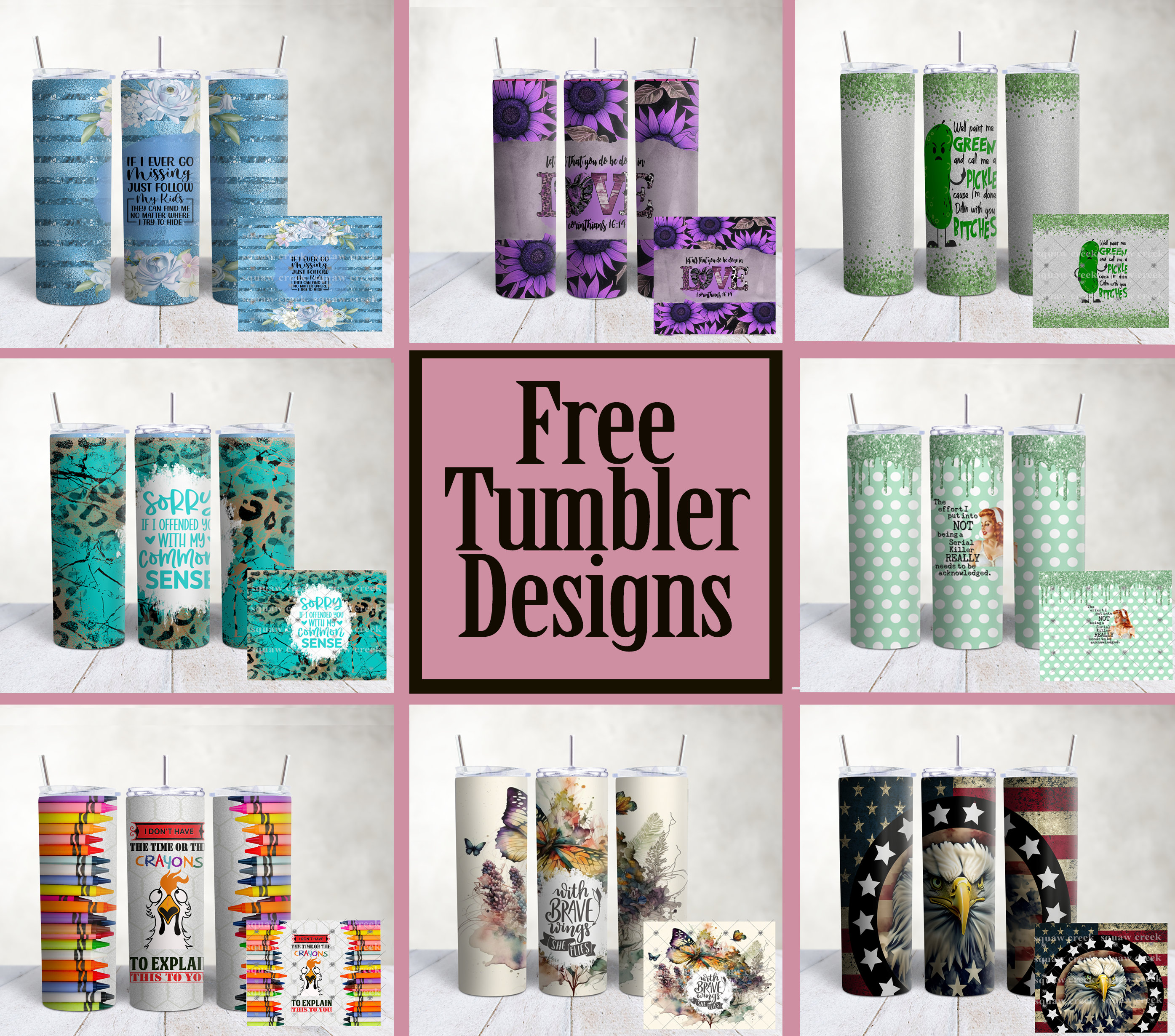 20 Oz Skinny Tumbler Sublimation Design Wrap Png. Ice Cream - Etsy