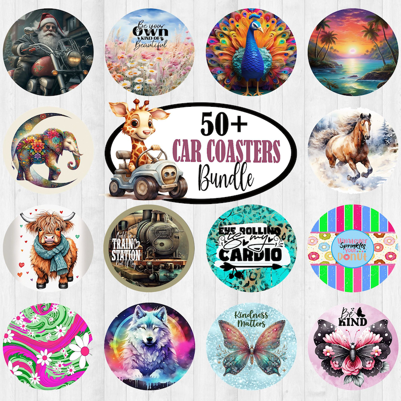 Car Coaster Designs - Etsy