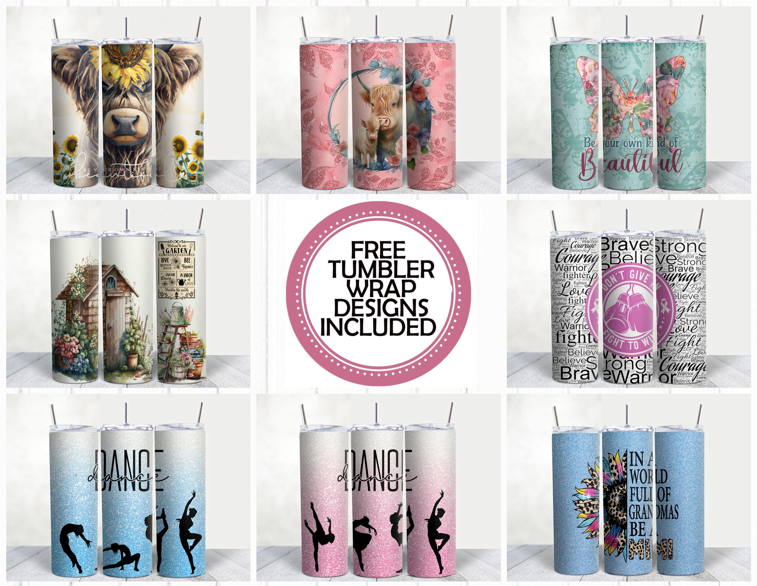 Motivational 20 Oz Tumbler Wrap PNG Sublimation for 20 Oz Skinny ...