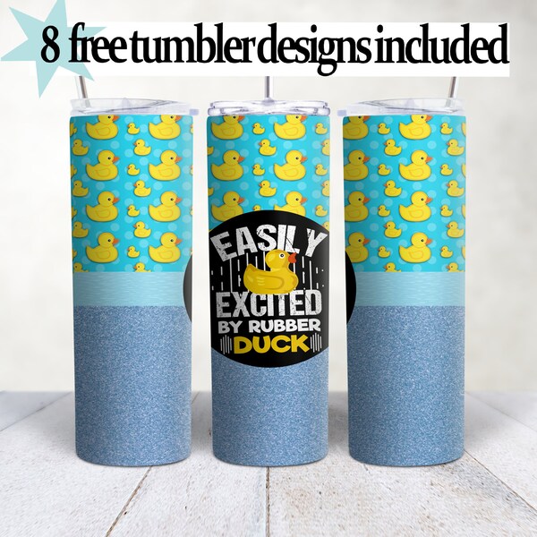 Rubber Ducks Sublimation Tumbler - Etsy