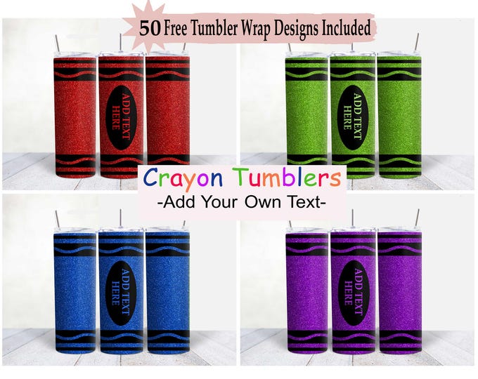 Teacher Personalized Gift - Color Changing Crayons Cold Cup - Daycare ...