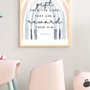 Psalm 127:3, Children Are a Gift From the Lord; They Are a Reward From ...