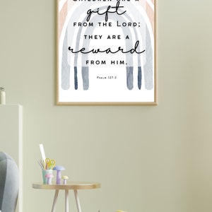 Psalm 127:3, Children Are a Gift From the Lord; They Are a Reward From ...