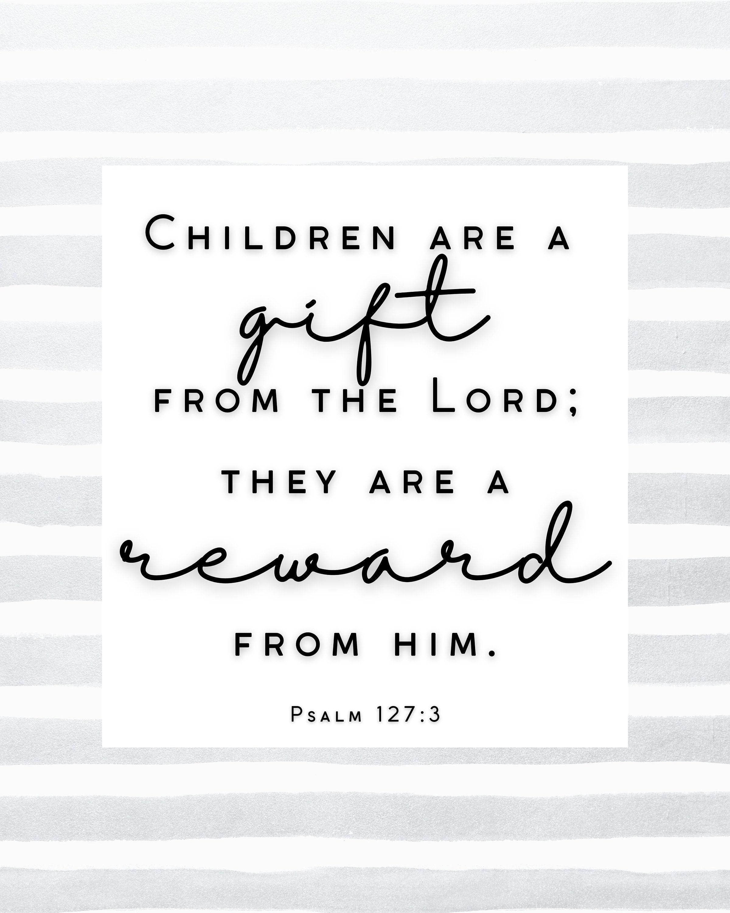 Psalm 127 V 3