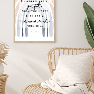 Psalm 127:3, Children Are a Gift From the Lord; They Are a Reward From ...