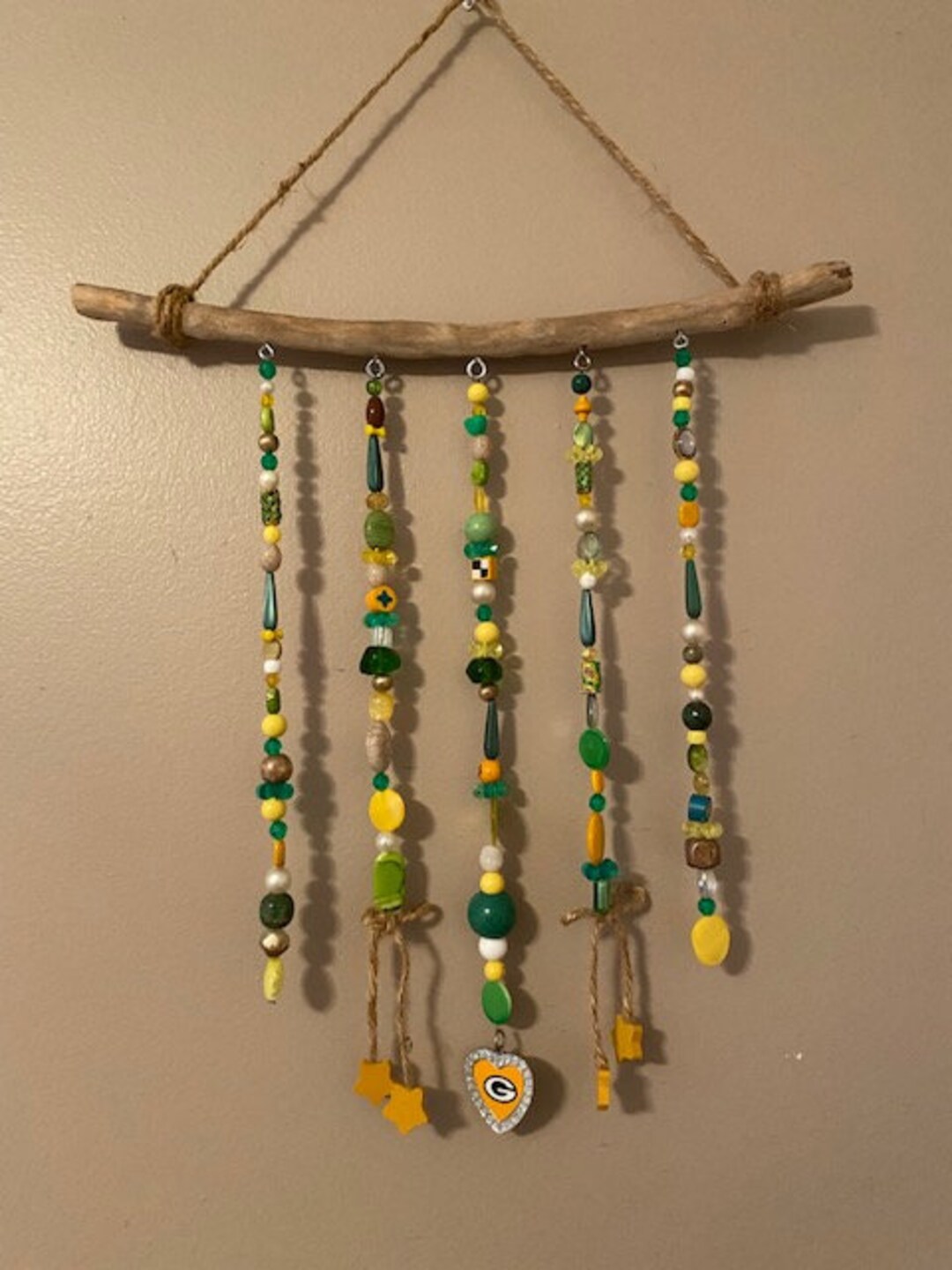 Handmade Hanging Green Bay Packer Decoration - Etsy