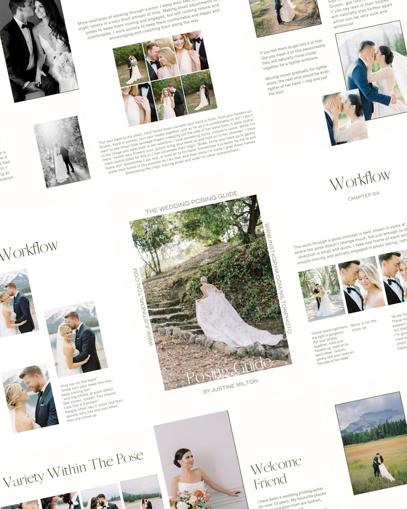 The Ultimate Couples Posing Guide Posing Prompts for Photographers Authentic and Natural Wedding ...