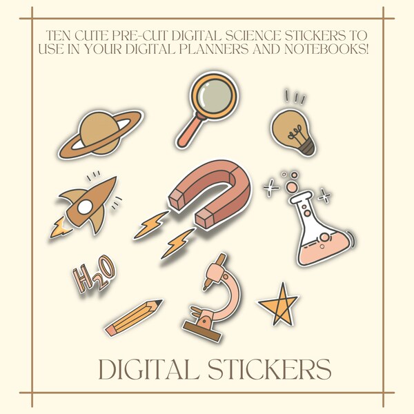 Science Sticker - Etsy
