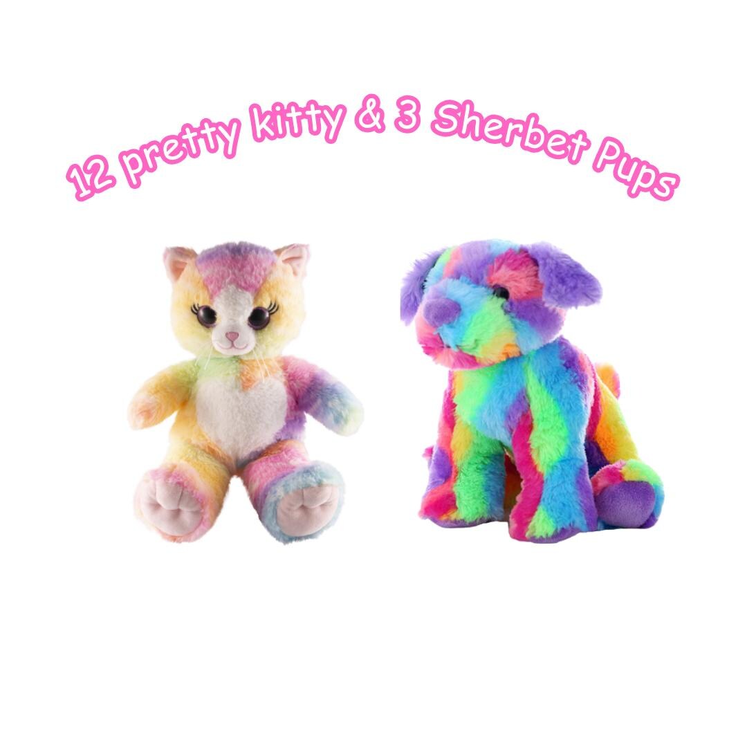 For Ji Only 15 Pack Make Your Own Animals - 12 Pretty Kitty's & 3 ...