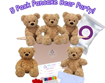 15 Pack Make Your Own Teddy Bear Kit With or Without T-shirts 10" Bear ...