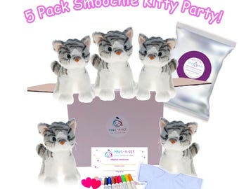 15 Pack Make Your Own Teddy Bear Kit With or Without T-shirts 10" Bear ...