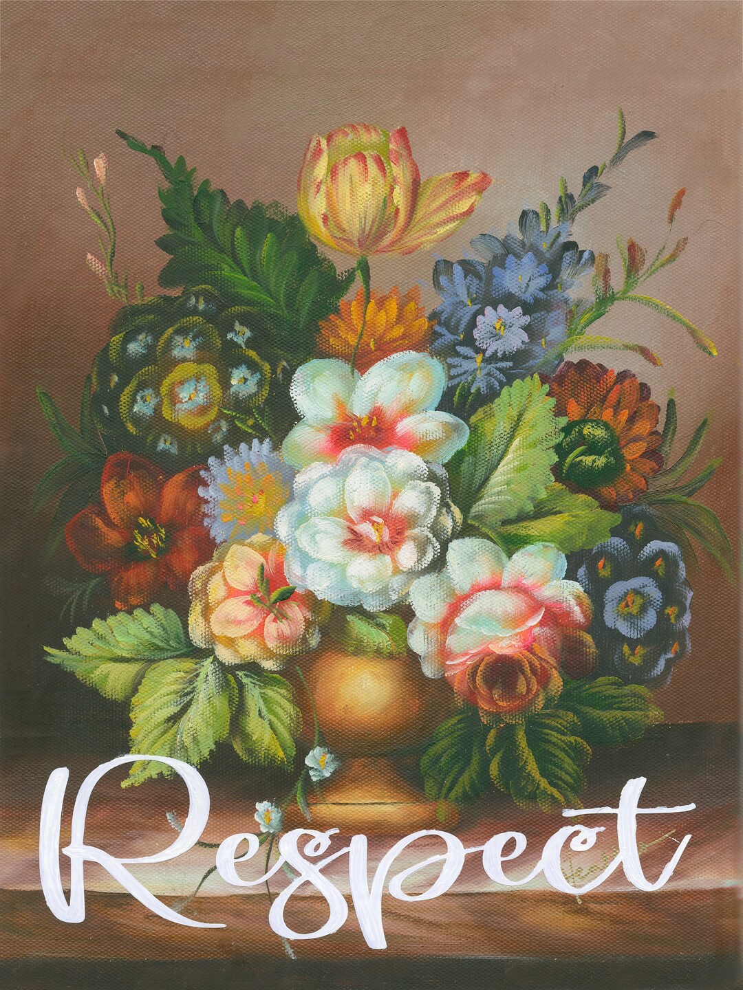 Respect Canvas Print - Etsy