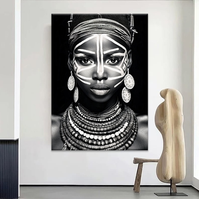 African Tribal Print Art - Etsy