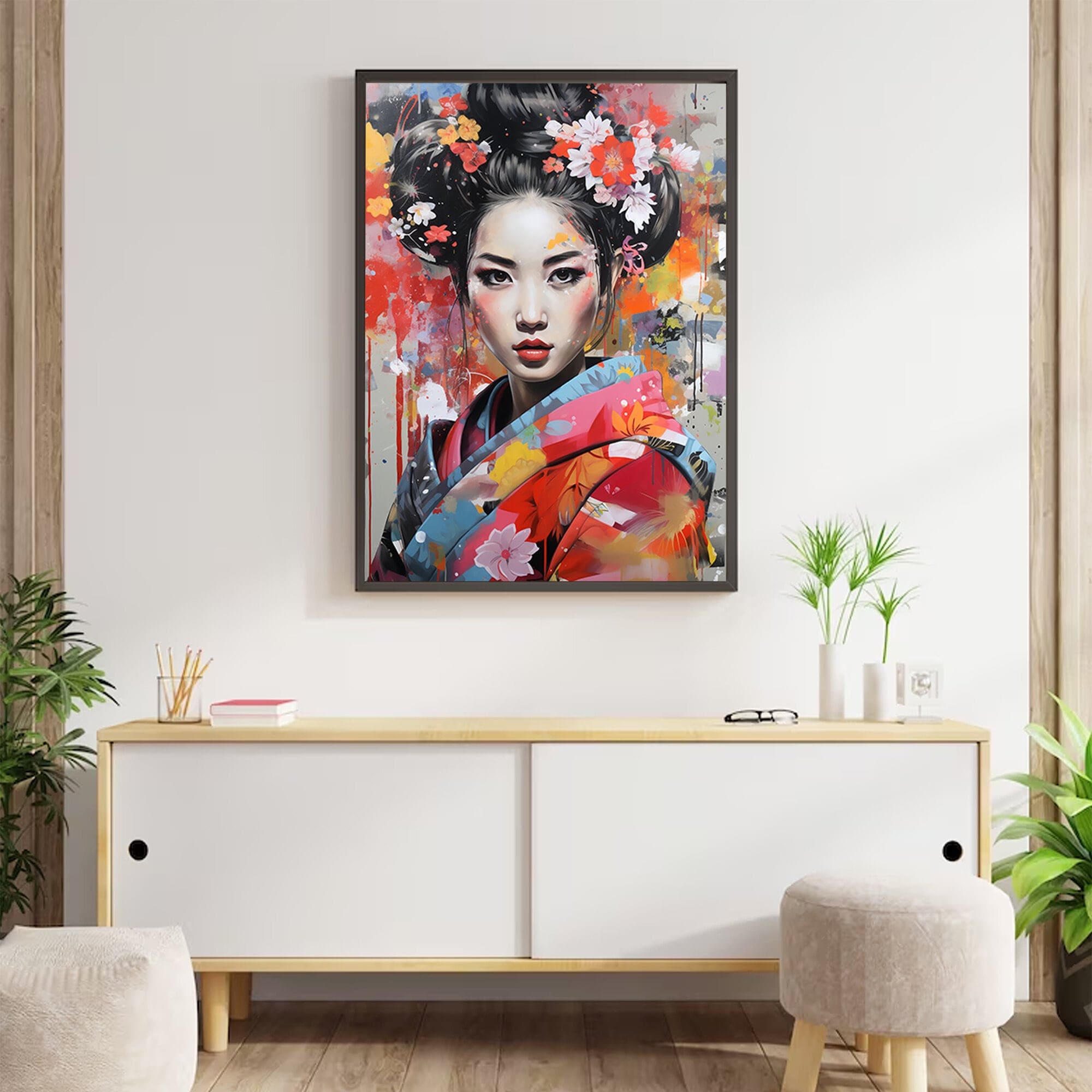 Geisha Poster Japanese Poster Japanese Home Decor - Etsy