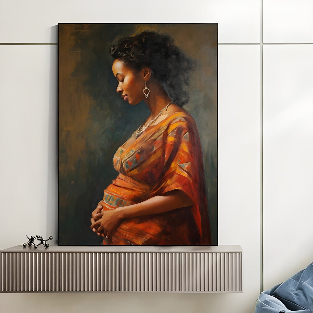 Gallery Wall Art , Mesuem Poster , Artwork Print , Lady Art , African ...