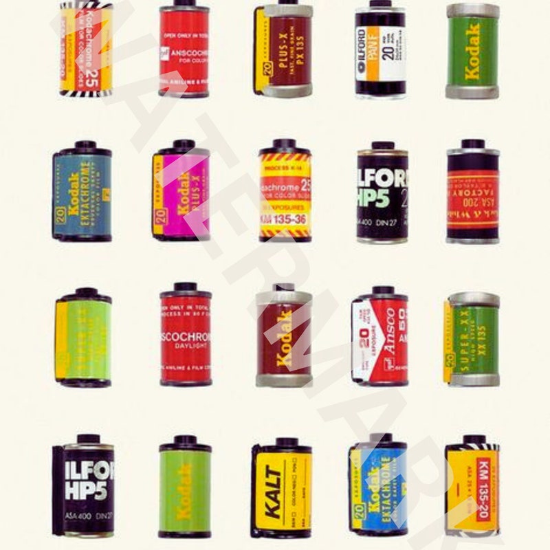 Kodak Film Poster - Etsy UK