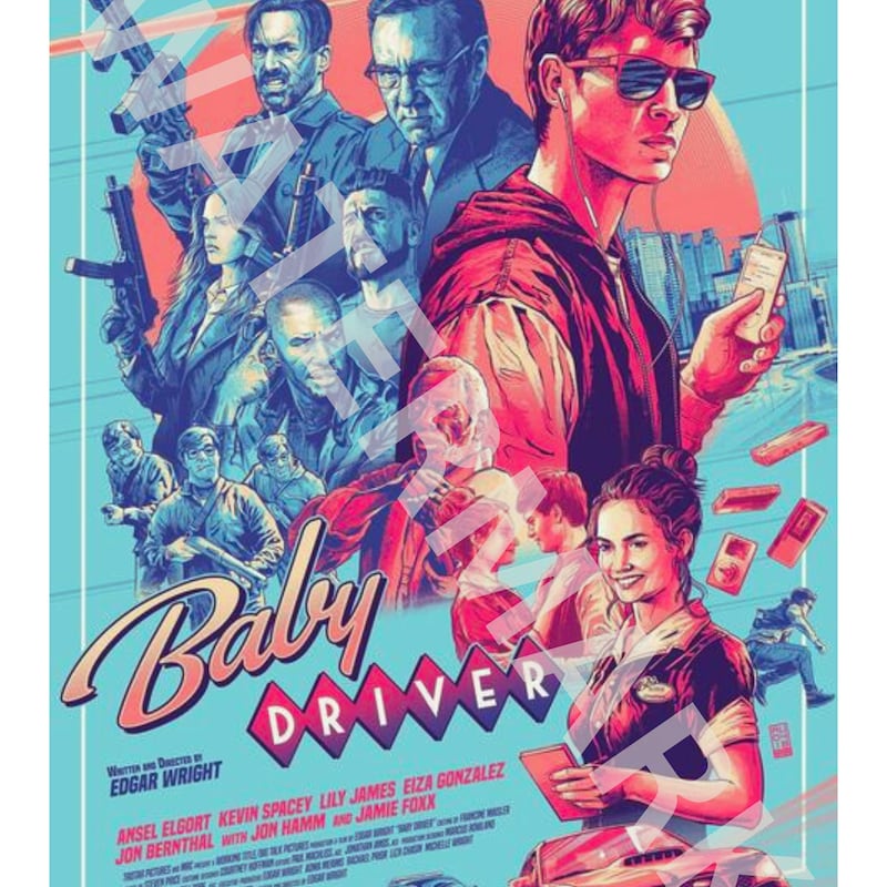 Baby Driver Poster - Etsy
