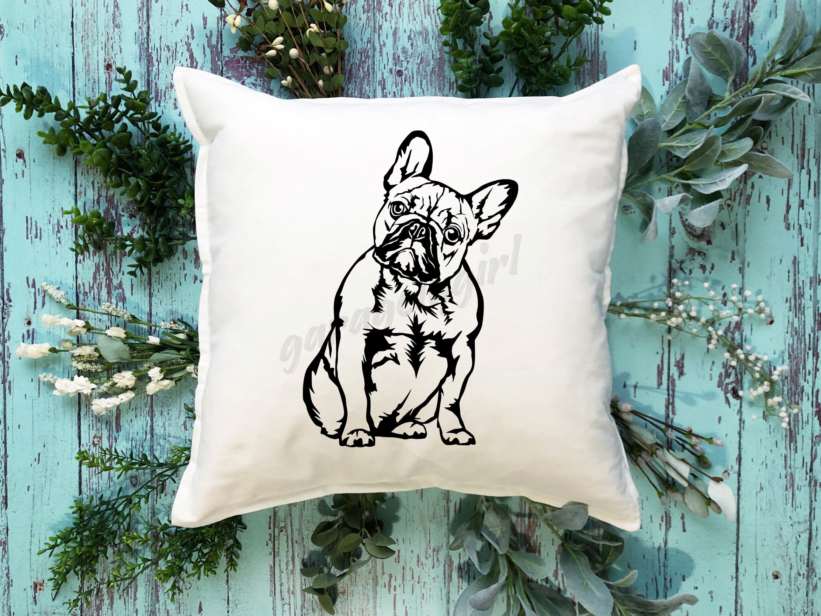 French Bulldog Peeking Dog Frenchie Commercial French Bulldog Mom ...
