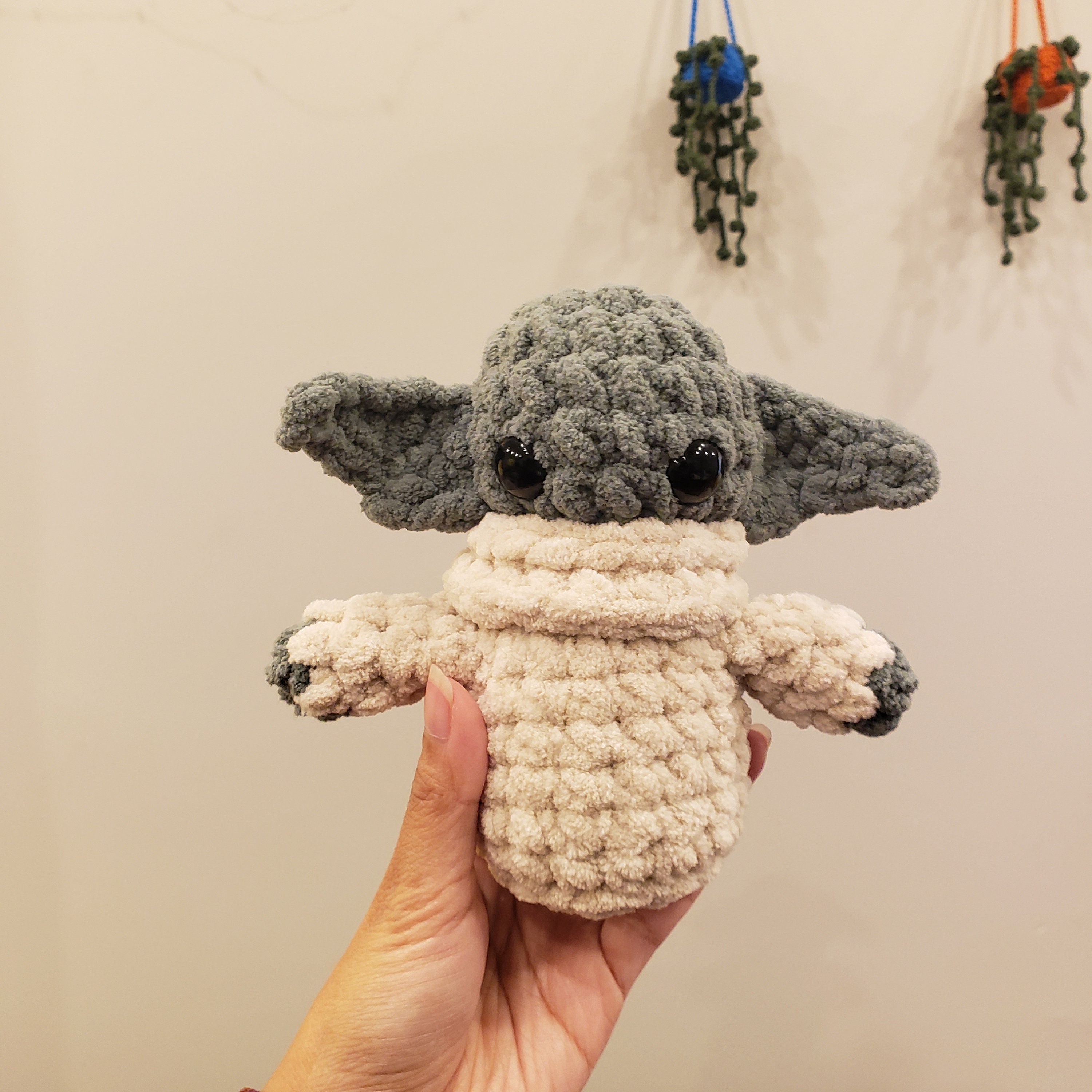 Grogu Friend Crochet Amigurumi - Etsy