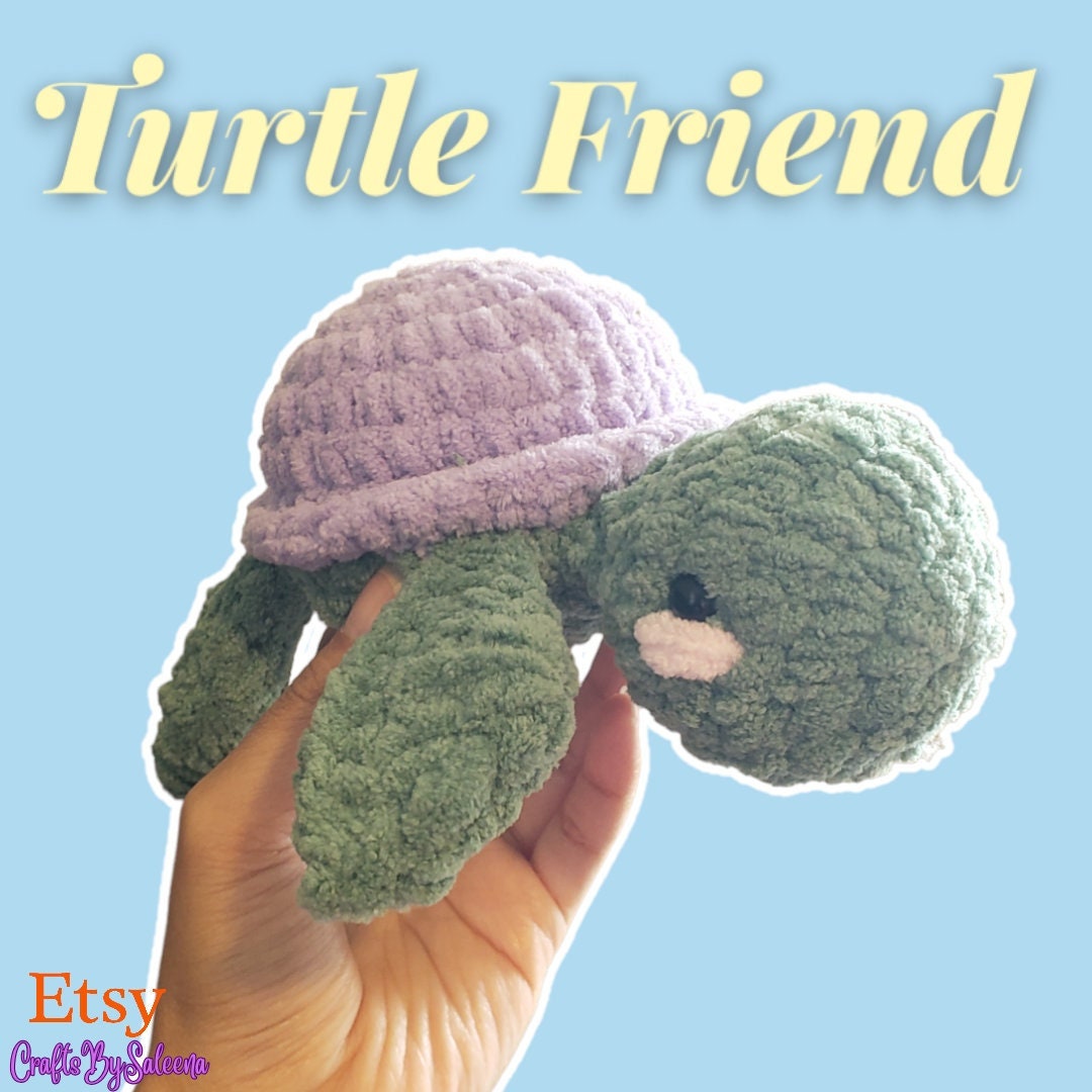 Crochet Turtle Friend Amigurumi - FULL CUSTOMIZATION - Etsy