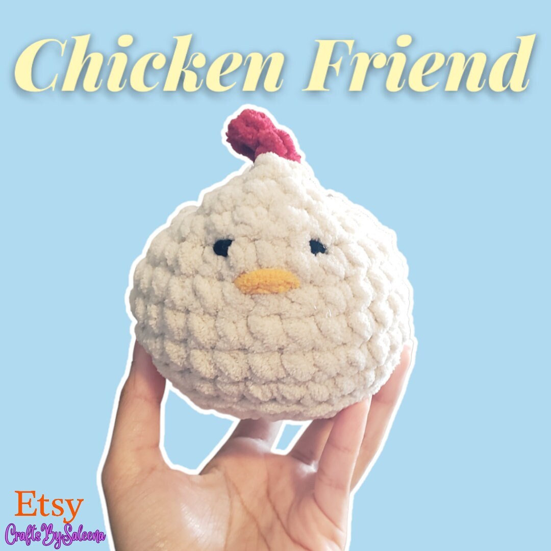 Crochet Chicken Friend Amigurumi - FULL CUSTOMIZATION - Etsy