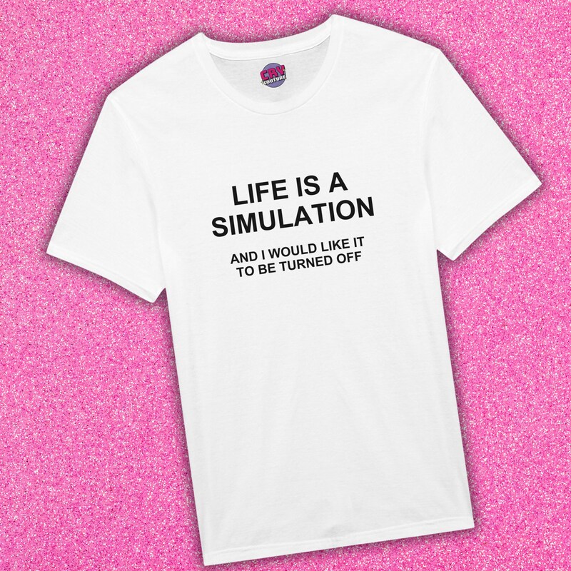 Simulation Shirt - Etsy